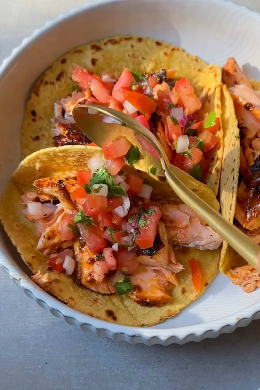 Easy Chipotle Salmon Tacos Recipe - Foodima